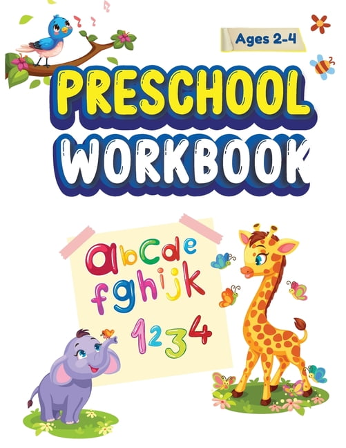 Preschool Workbook Ages 2-4 : Preschool Learning Activities Tracing ...