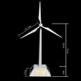 Desktop Turbine Model White Windmill Model DIY Wind Turbine Model ...
