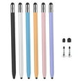 3 In1 Multiple Device Styluses Two Soft Rubber Tip Gentle Screen ...