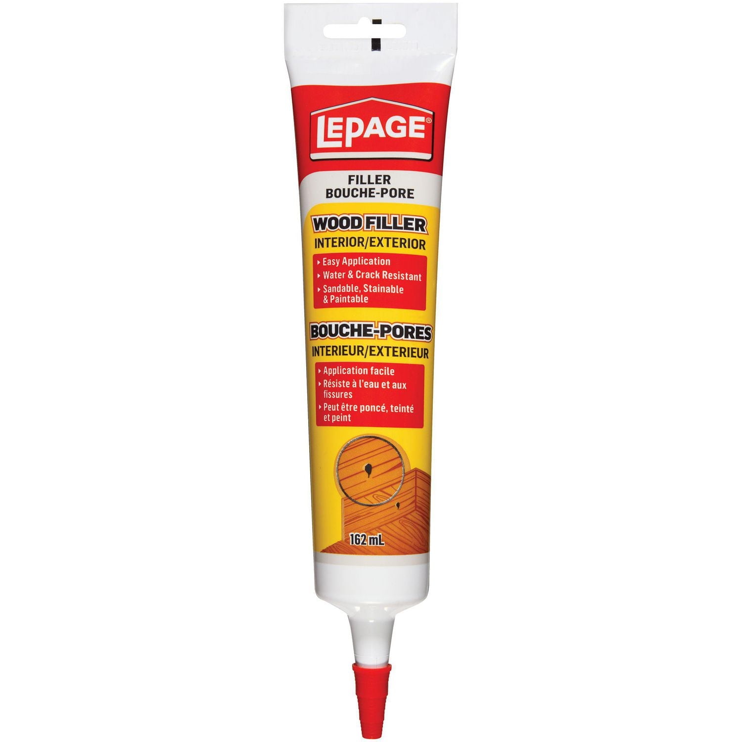 Click here for Lepage Interior/Exterior Wood Filler 162ml 162 Ml prices
