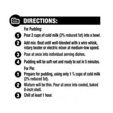Great Value Vanilla Instant Pudding and Pie Filling 3.4 oz Creamy ...