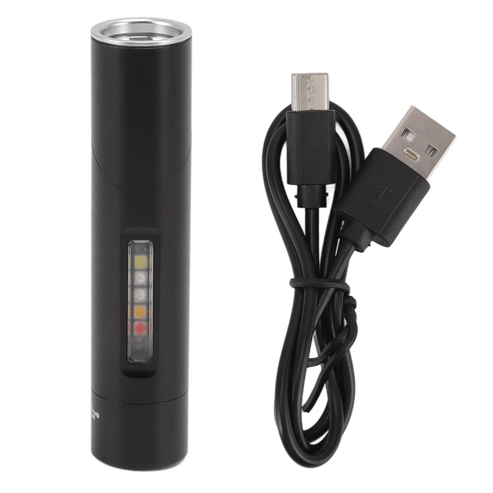 Mini linterna Linterna LED con cabezal inclinable de 90 grados Antorcha ...