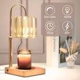 Yuichoy Candle Warmer Lamp with Timer, Dimmable Electric Candles Wamer ...