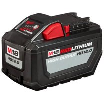 Milwaukee M12 High Output Cordless Redlithium 12V 6Ah Battery 48-11-2460 - Two Pack - Walmart.com