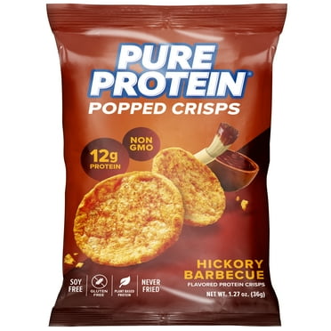 Pure Protein, Popped Crisps, Sour Cream and Onion Chips, 1 Count ...