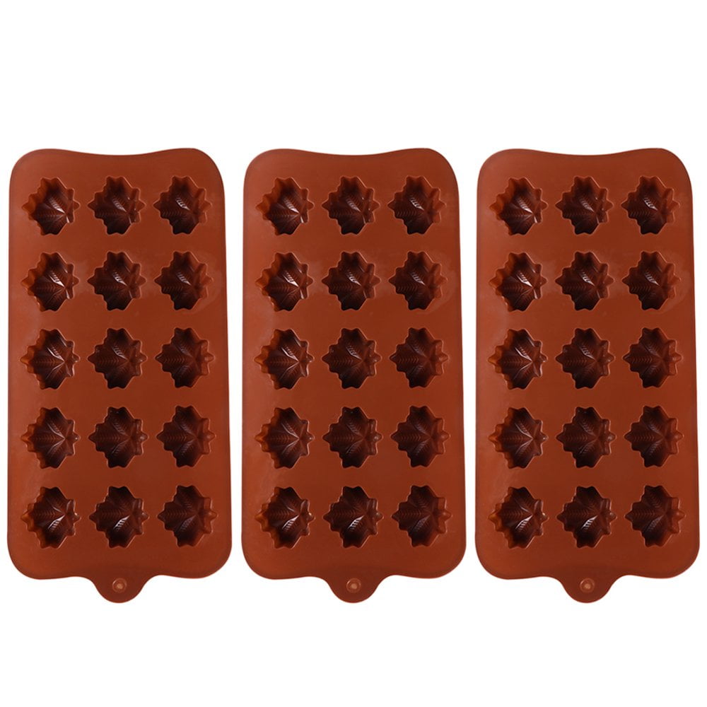Click here for Generic 3pcs Maple Leaf Chocolate Dessert Baking M... prices