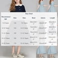 Afuyipoi Summer Dress for Girls（For 7-16）, Korean Collar Button Belt ...