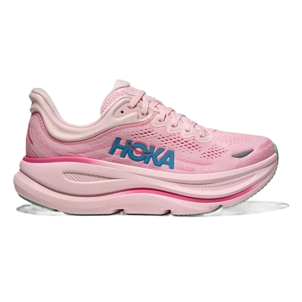 Click here for Hoka Bondi 9 Womens Rose Tea/Petal Running Shoes 7... prices