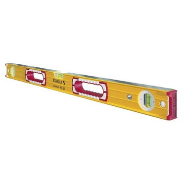 Stabila 37816 48" & 16" Yellow Magnetic Level Set - Walmart.com