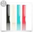 BESTOYARD 12PCS Two Sided Picking Comb Bulk Anti-static for Family ...