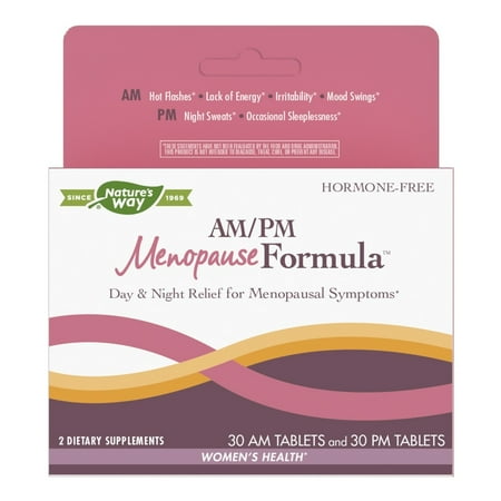 Nature's Way - AM/PM Menopause Formula - 60 Tablets - Walmart.ca