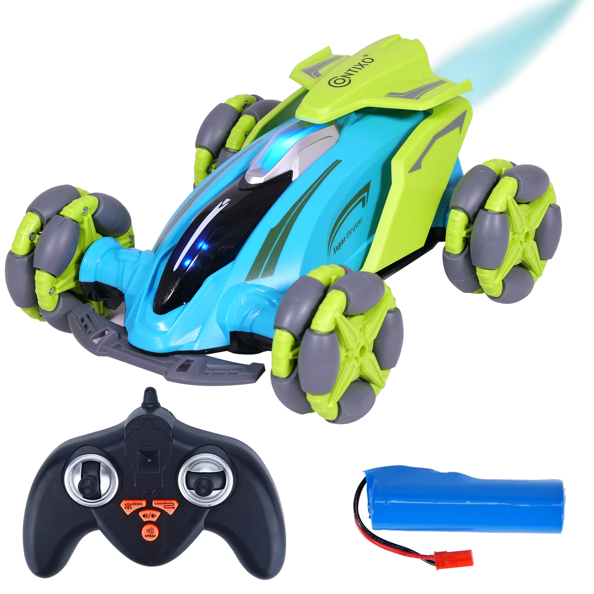 Contixo SC4 2.4GHz Remote Control Racing Car Toy with 360° Rotation ...