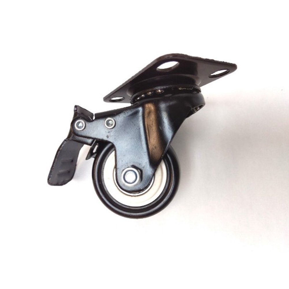 Foot wheel, Industrial Casters 2" wheel 250 lbs. Locking Wheel and Base ...