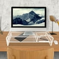 Wuzstar Large Acrylic Monitor Stand Riser with Desk Storage, 19.5x8x4 ...