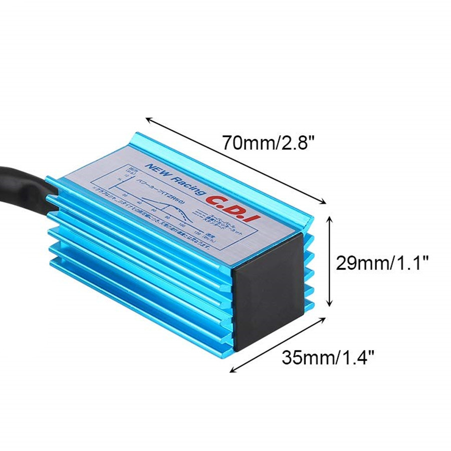 6Pin AC CDI Connector For CG 125cc 150cc 200cc 250cc ATV Dirt Bike Go ...