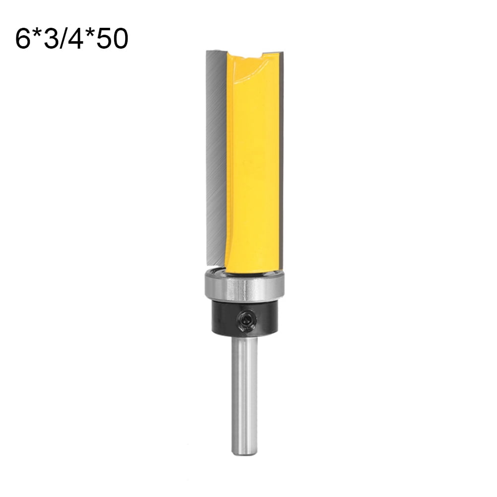 1Pc Router Bit - 1/4inch/6mm Shank Template Flush Trim Hinge Mortising ...