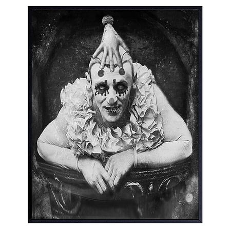 Scary Clown Decorations - Creepy Clown - Spooky Home Decor - Horror ...