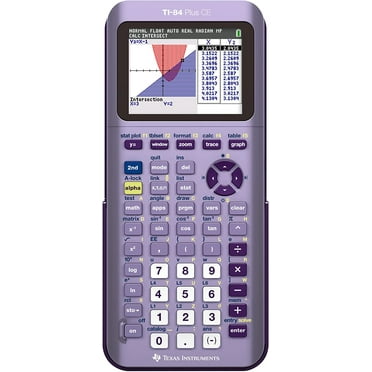 Texas Instruments TI-84 Plus CE Color Graphing Calculator, Black ...