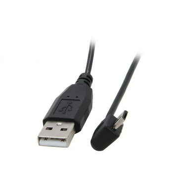 StarTech.com 1m 3 ft Slim Micro USB 3.0 Cable - M/M - USB 3.0 A to Right-Angle Micro USB - USB 3 ...