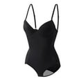TMOYZQ Shapewear Bodysuit for Women, Spaghetti Straps Tummy Control ...