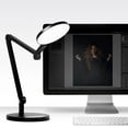 Lume Cube Edge Light 2.0 Bi-Color LED Desk Lamp with Electronic Base ...