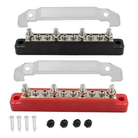 Power Distribution Block Max 48V 150A Bus Bar for RV Boat Terminal 4xM6 | Walmart Canada