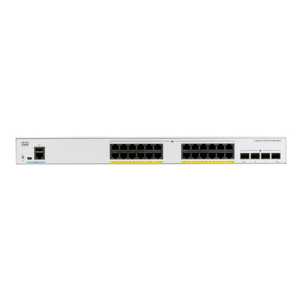 Cisco Catalyst 1000-24T-4G-L - Switch - managed - 24 x 10/100/1000 + 4 x Gigabit SFP (uplink ...