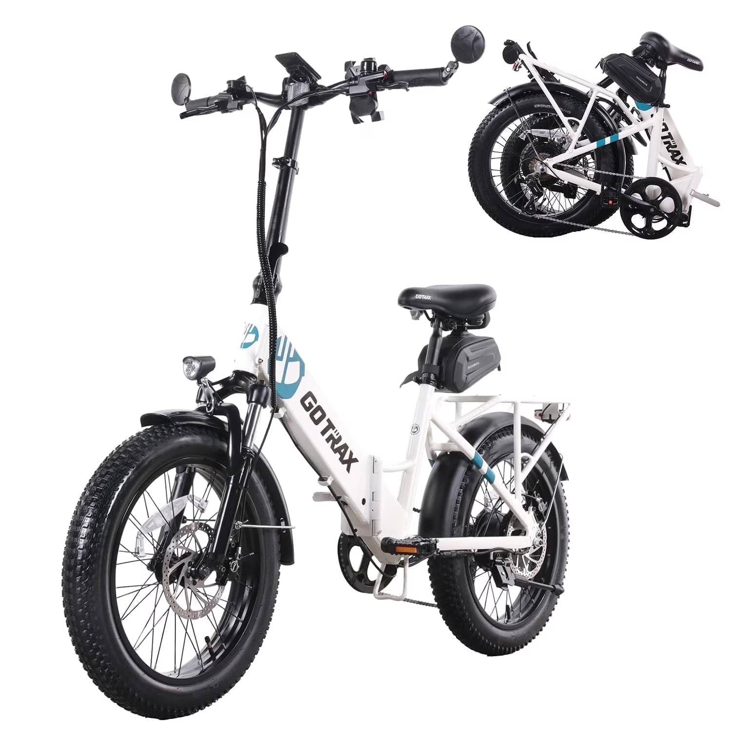 Click here for Gotrax R2v2 20 Foldable Electric Bike  500w Motor... prices