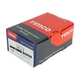 Timco - Twin-Threaded Woodscrews - PZ - Round - Zinc (Size 10 x 2 - 200 ...