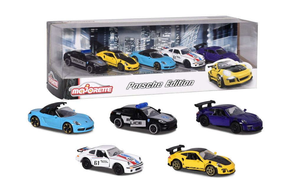 Porsche 5 pieces Giftpack Assortment, Multi - Jada Toys 2120531711JA ...