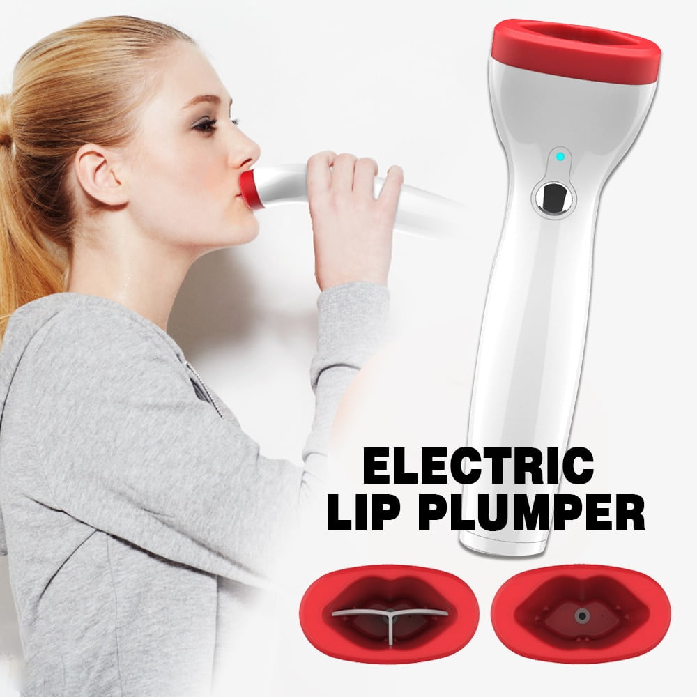 Silicone Electric Lip Plumper Device Care Tool Fuller Lips Enhancer