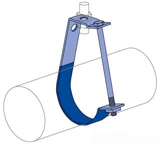 Unistrut J1240N EG, Pipe Hanger, J-Hanger, 1 PC - Walmart.com