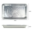 FOUKUS 21x13 Large Aluminum Pans: 15 Pack Deep Disposable Foil for ...