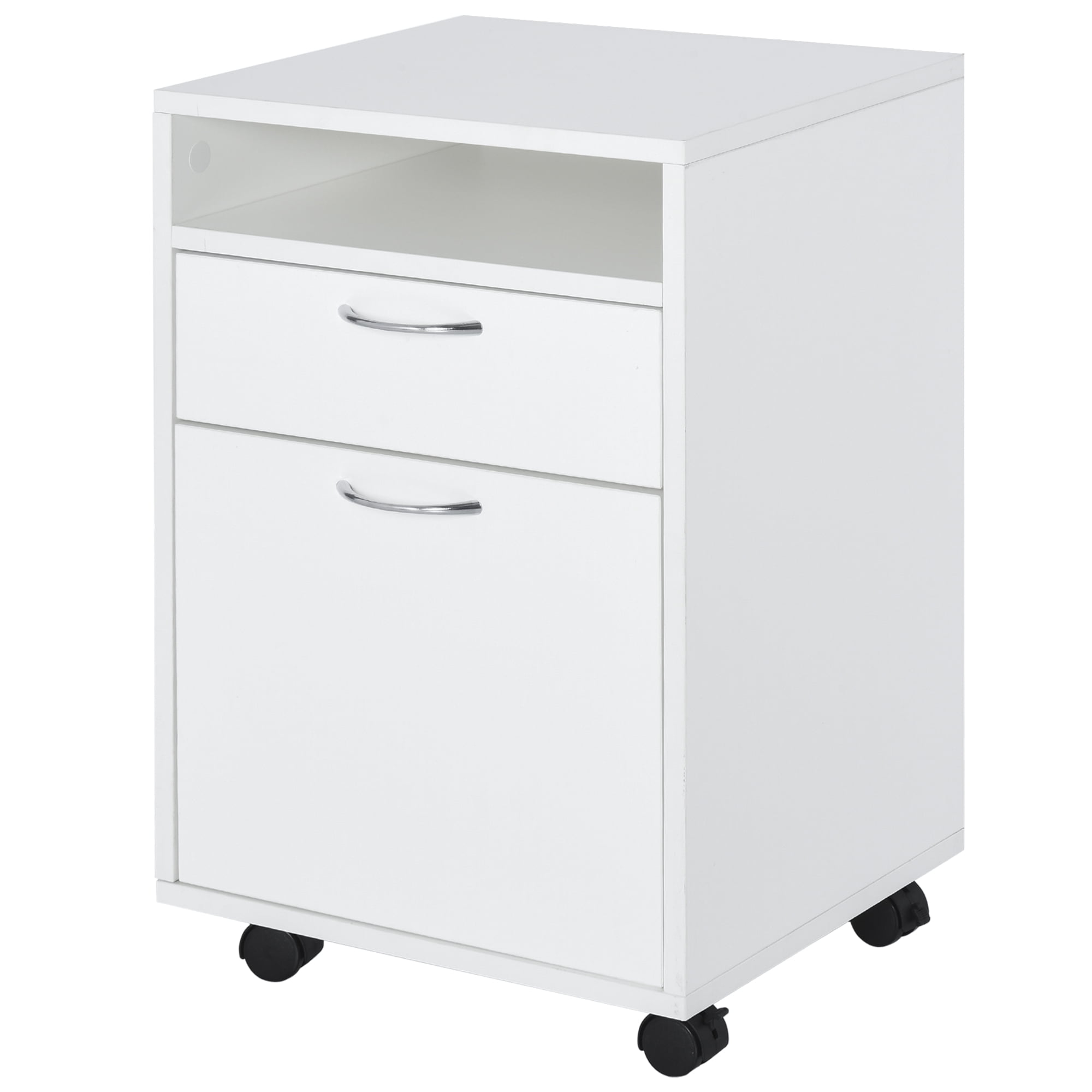 Click here for Homcom Vertical Filing Cabinet With Drawer Wheels... prices
