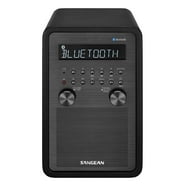 Sangean Portable HD AM/FM Dual Alarm Clock Radio with Large Backlit LCD ...