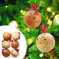 6 Pcs Christmas Tree Balls 3 15 Shatterproof Christmas Ornament