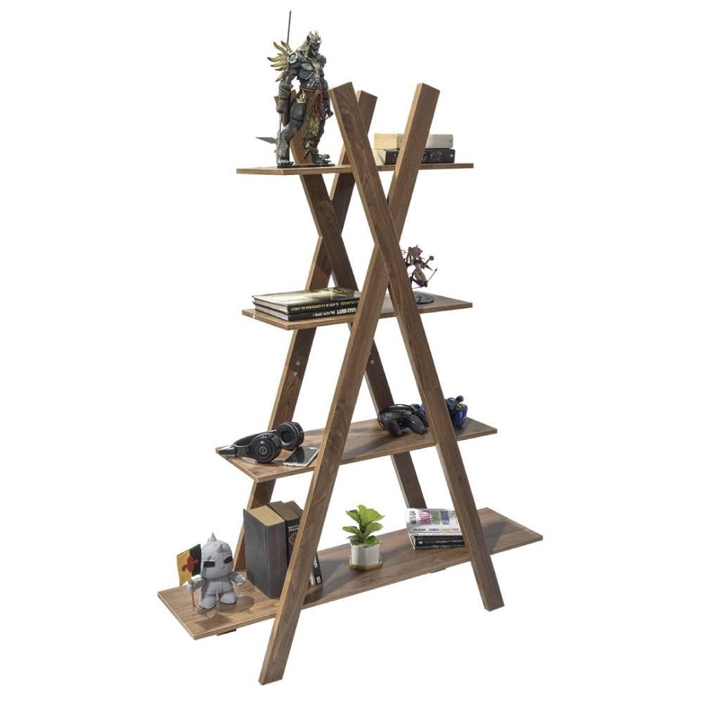 Librero Estante Top Living Estilo Rústico Café | Walmart en línea