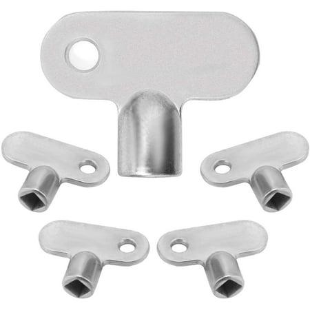 5Pcs Radiator Valve Keys, Radiator Bleed Hole Key Radiator Vent Air ...