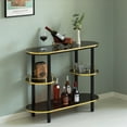 Set of 2 Pieces, Bartender Serving Display Station, Bar Console Working ...