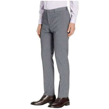 George Men's Flat Front Wrinkle Resistant Pants - Walmart.com