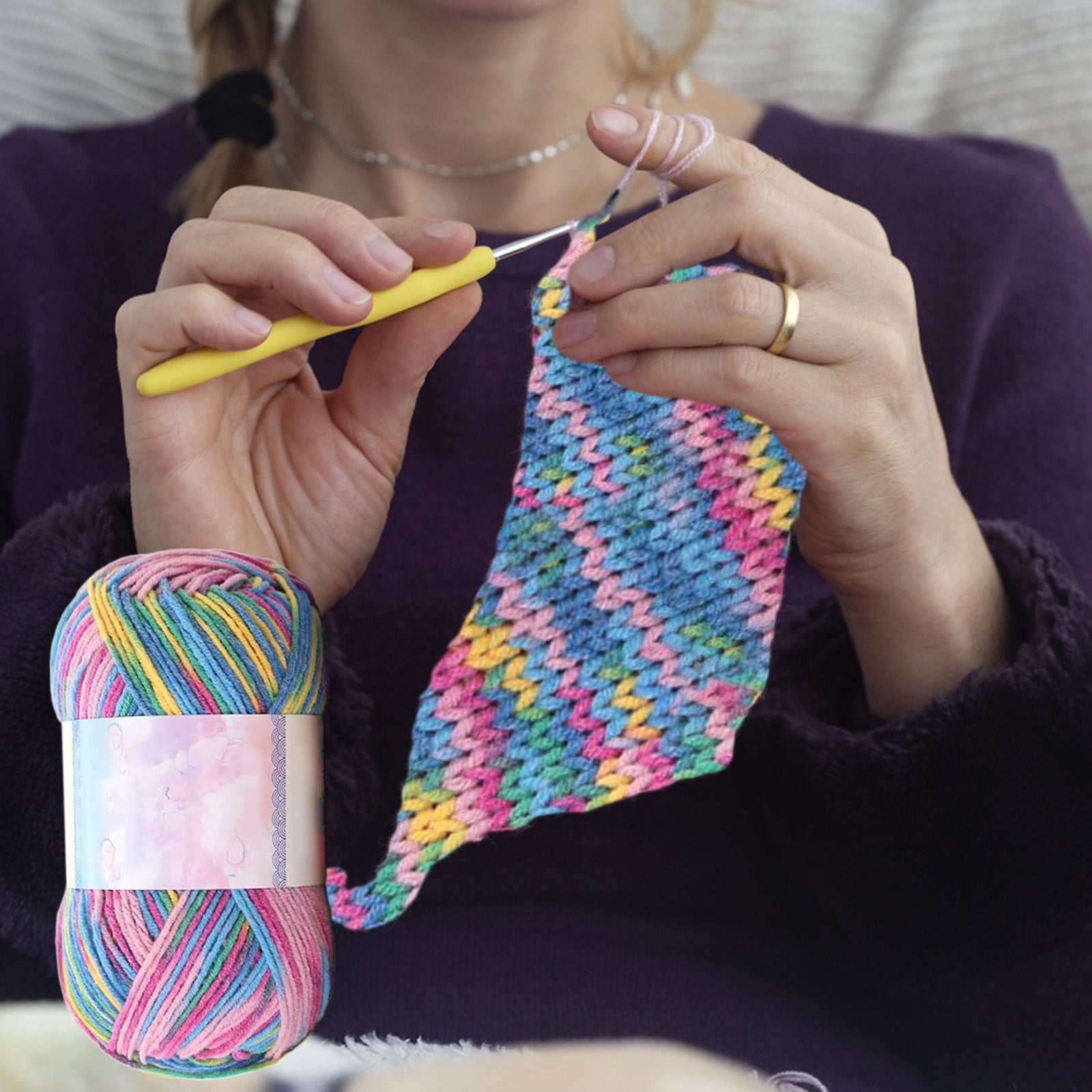 Click here for Cagogo Under $5 Knitting Yarn  Milk Cotton Tie Dye... prices