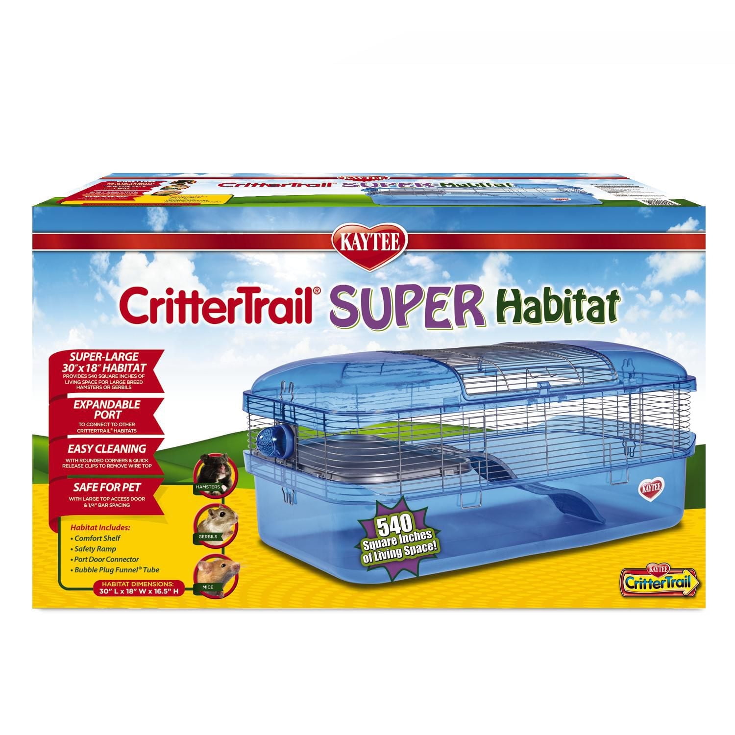 Click here for Kaytee Crittertrail Super Habitat Super prices