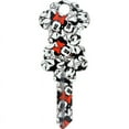 Hillman Disney Minnie Mouse House/Padlock Universal Key Blank Double ...