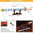 Jorumo 27in Demon Slayer Rengoku Kyoujurou Sword Toy Building Set ...