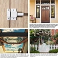 Impacts Activated Closing Spring Door Latches Easy Installation ...