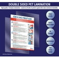 ZoCo: Heimlich Maneuver / Choking First Aid Poster - Laminated, 17 x 22 ...