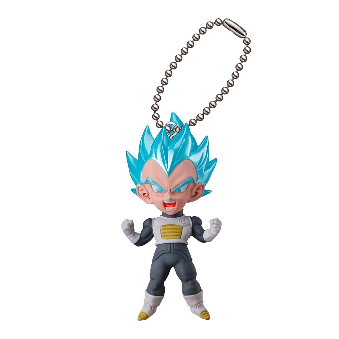 Dragon Ball Super UDM Burst 16 Super Saiyan Blue Vegeta Figure Keychain ...
