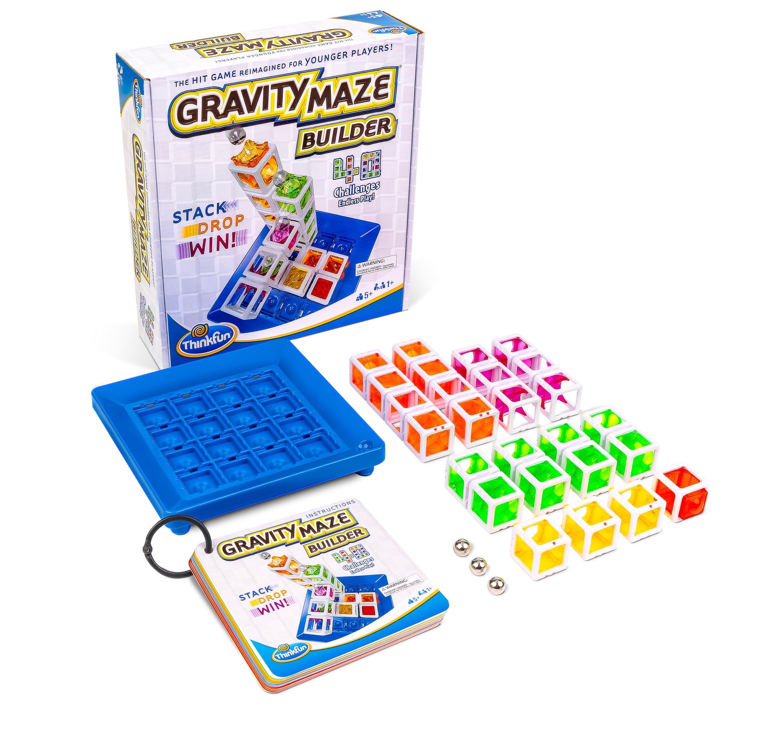 Juego de lógica ThinkFun Gravity Maze Builder desde hace más de 5 años | Bodega Aurrera en línea