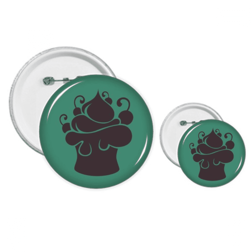 Black Fruit Ice Outline Pins Badge Button Design Kit Craft Sets ...