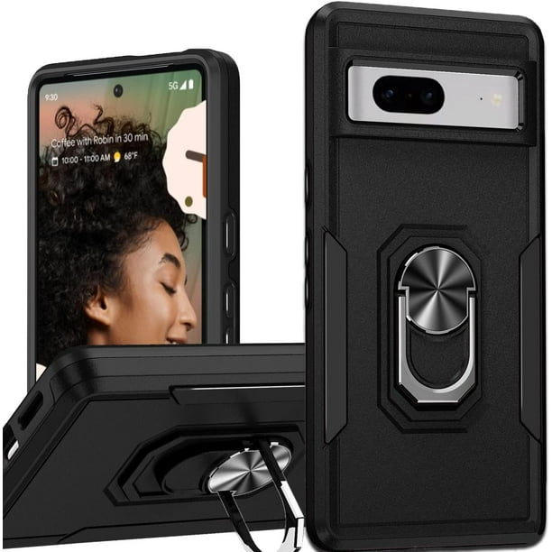 [PST] Google Pixel 7A Case, Heavy Duty Magnetic Hard Armor Kickstand ...
